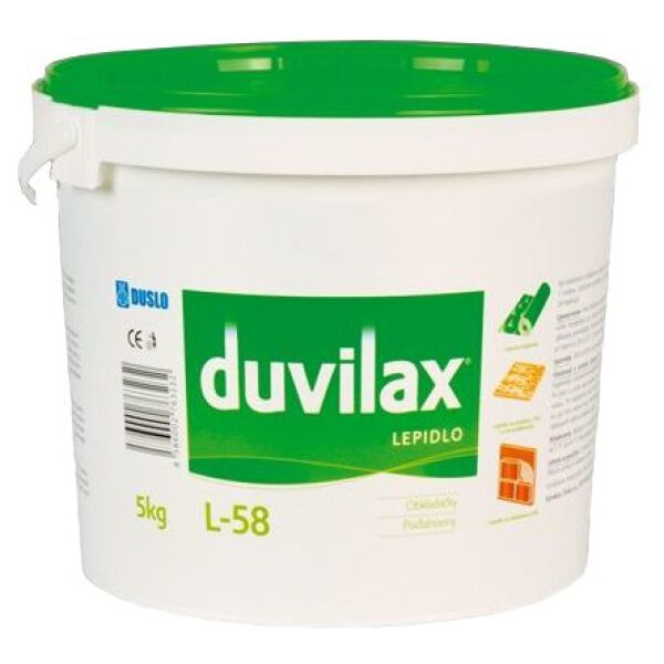 Duvilax L-58 5kg - Stavebné lepidlo na obklady 5kg - Komizol.sk