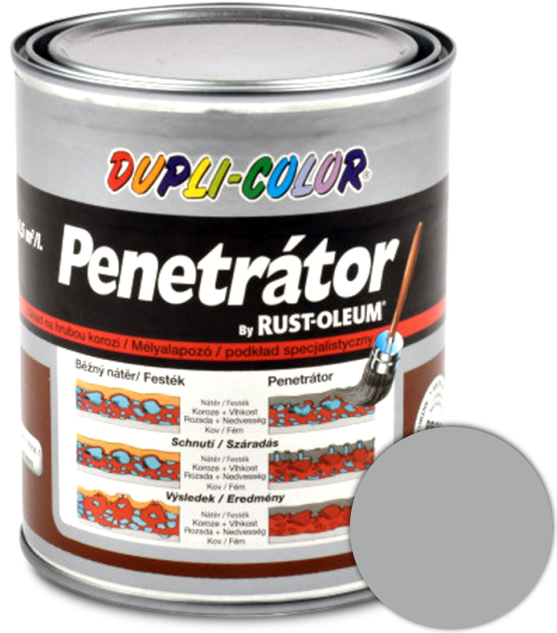 Alkyton Rust-Oleum Penetrátor šedý 250ml - Komizol.sk
